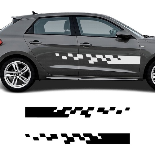 Pixel Racing side car stickers compatible with Audi A1 | eBay UK