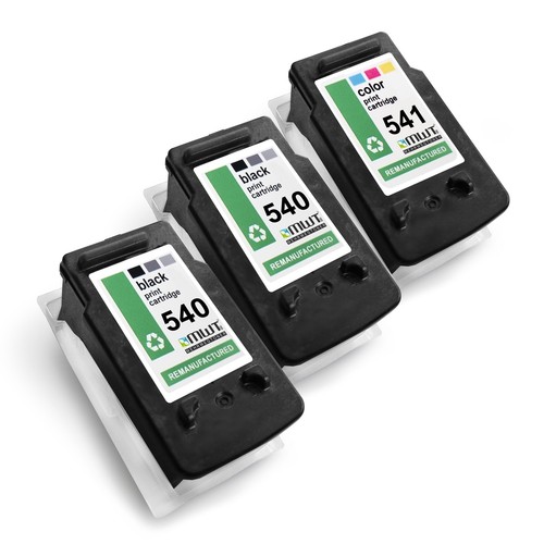 3X ECO Ink 2+1 For Canon Pixma MG-3150 MG-2140 MG-3250 MG-2255 MX-455 ...