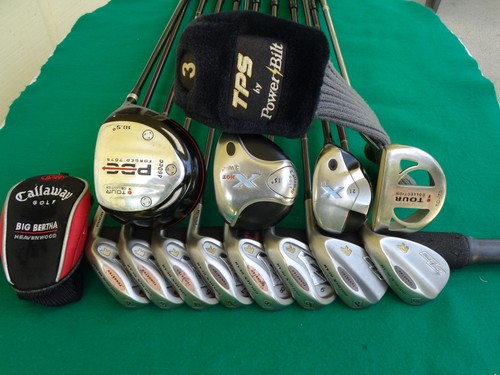Ladies TC Callaway Golden Bear Irons Driver Wood Hybrid Complete Golf ...