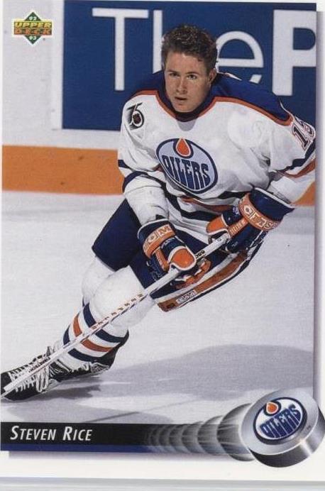 1992-93 Upper Deck - Steven Rice #98 for sale online | eBay