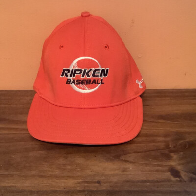 Under Armour Orioles Cal Ripken Baseball MLB Ball Cap Small Hat Orange ...