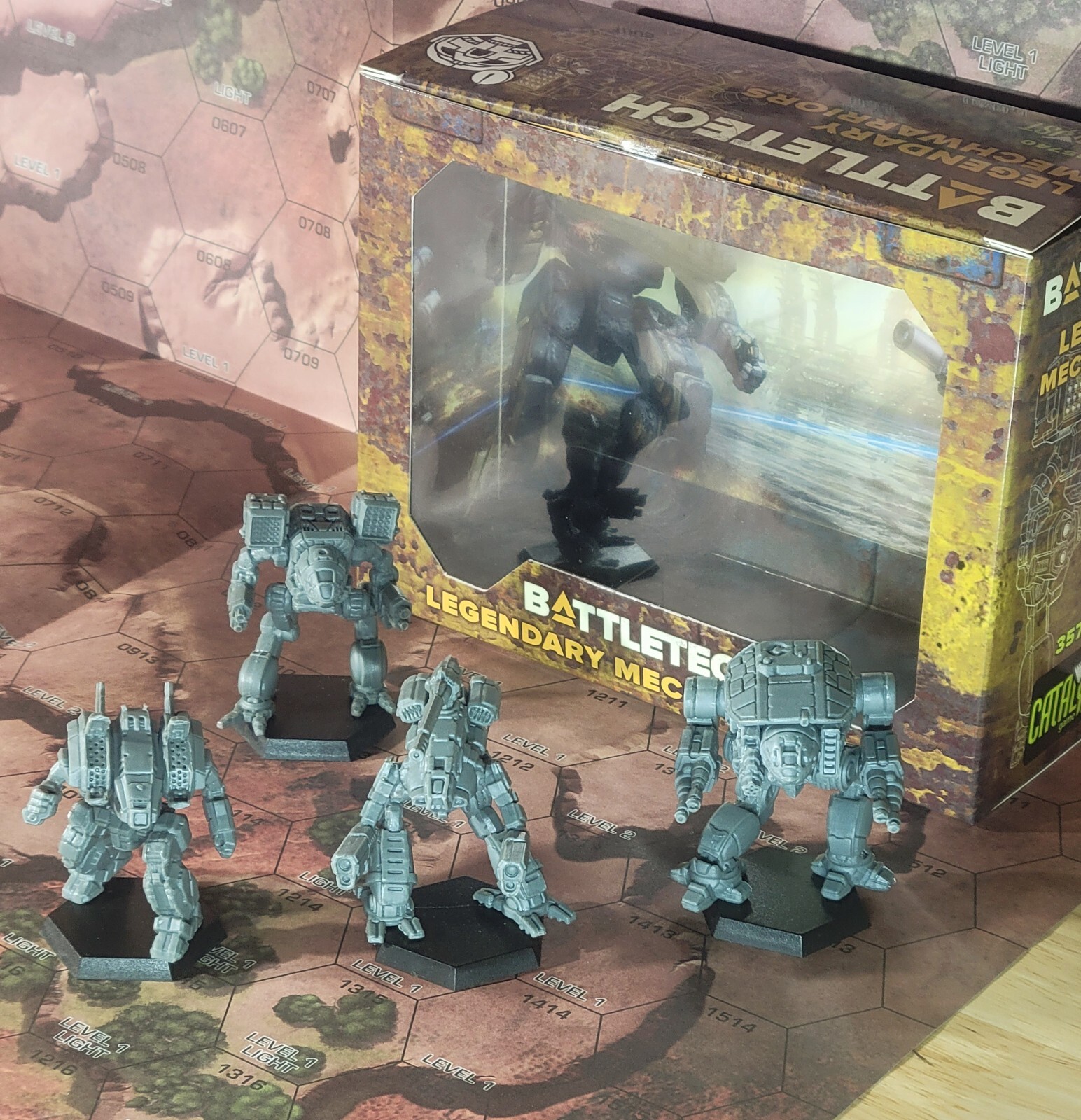 OOP Battletech Legendary Mechwarriors I Mad Cat Marauder Archer Dire ...
