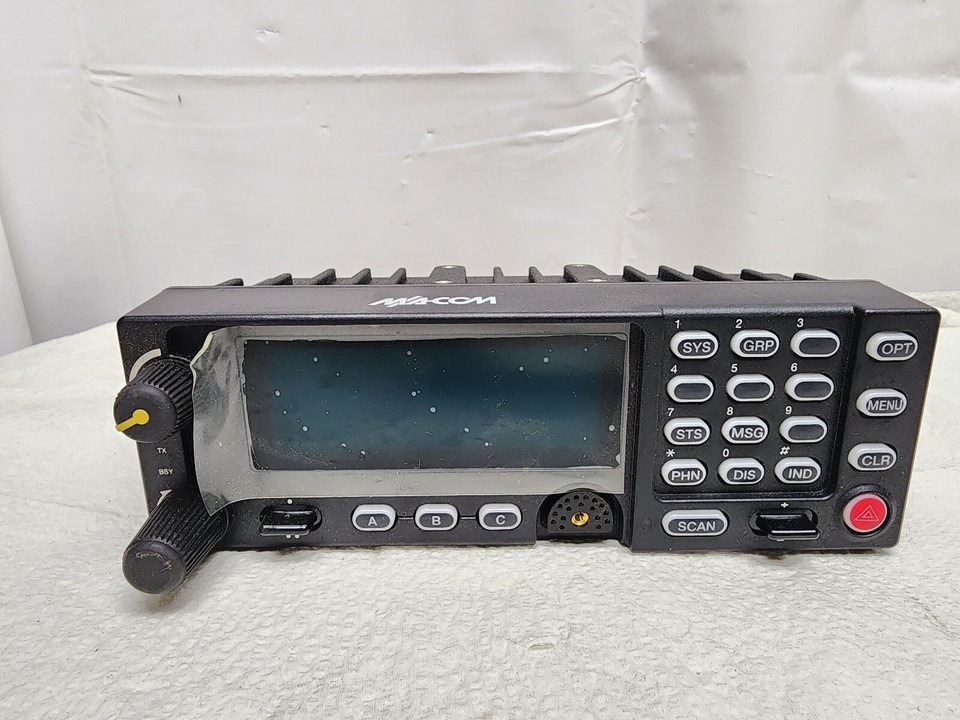 M/A-COM Harris Radio M7300/M5300 RU144750-061 MAMW-SDMXX ,Control Head ...