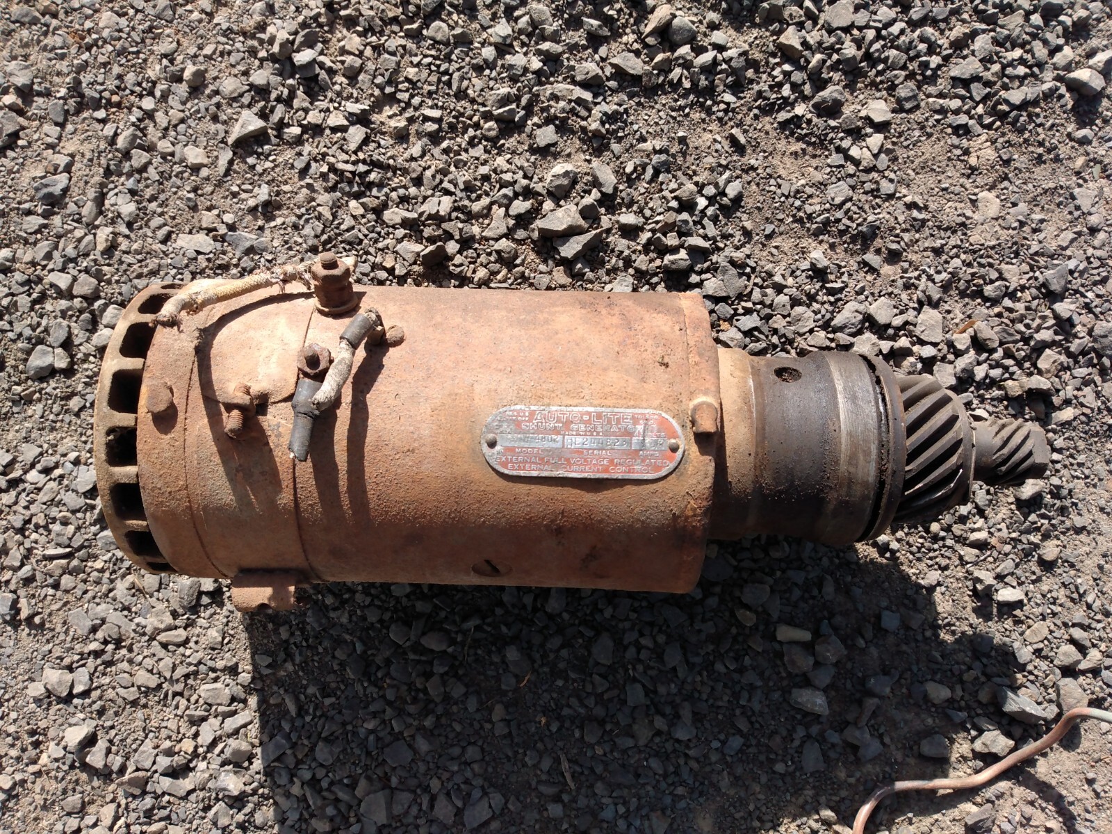 AUTO-LITE Self Shunted 6V Generator GBW-4802 | eBay
