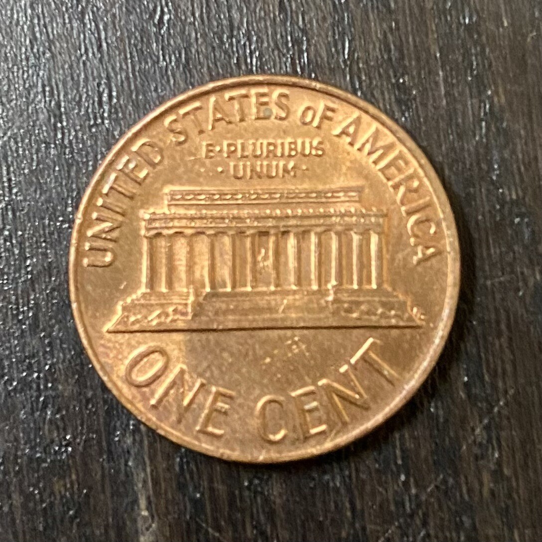 1966 Lincoln Penny. Letters Touching The Edge. Very Rare. Vintage. No ...