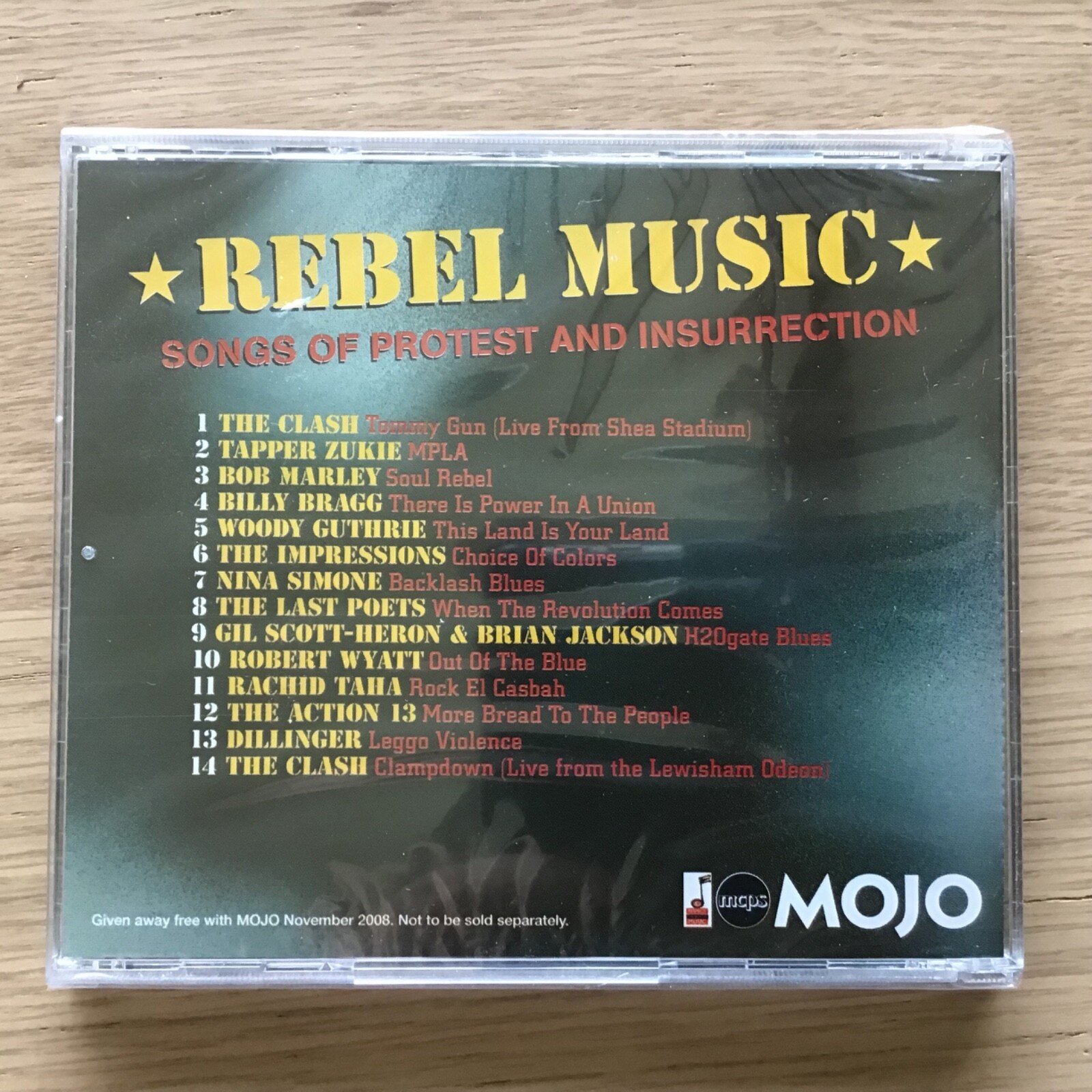 Rebel Music Songs of Protest and Insurrection CD Mojo 2 Exclusive Clash ...