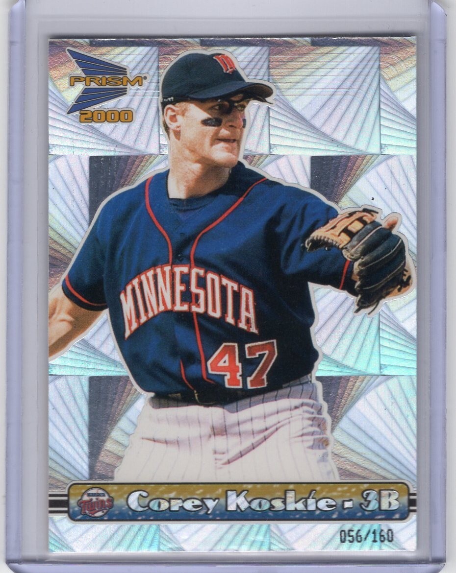 COREY KOSKIE 2000 Pacific Prism HOLOGRAPHIC MIRROR #56/160 - TWINS | eBay