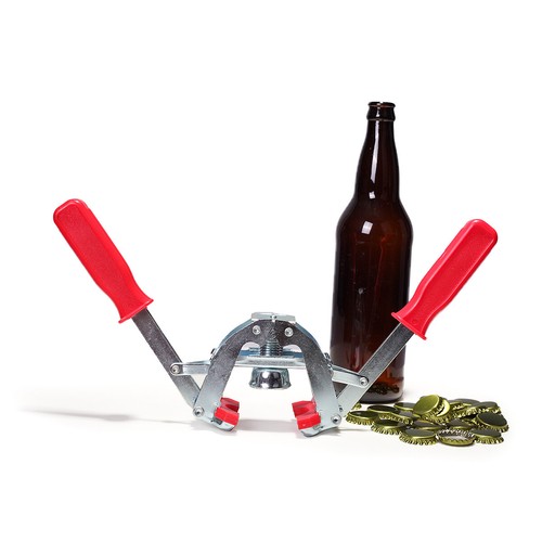 Metal Manual Beer Bottle Top Capper Handheld Twin Lever Heavy Duty Pry ...