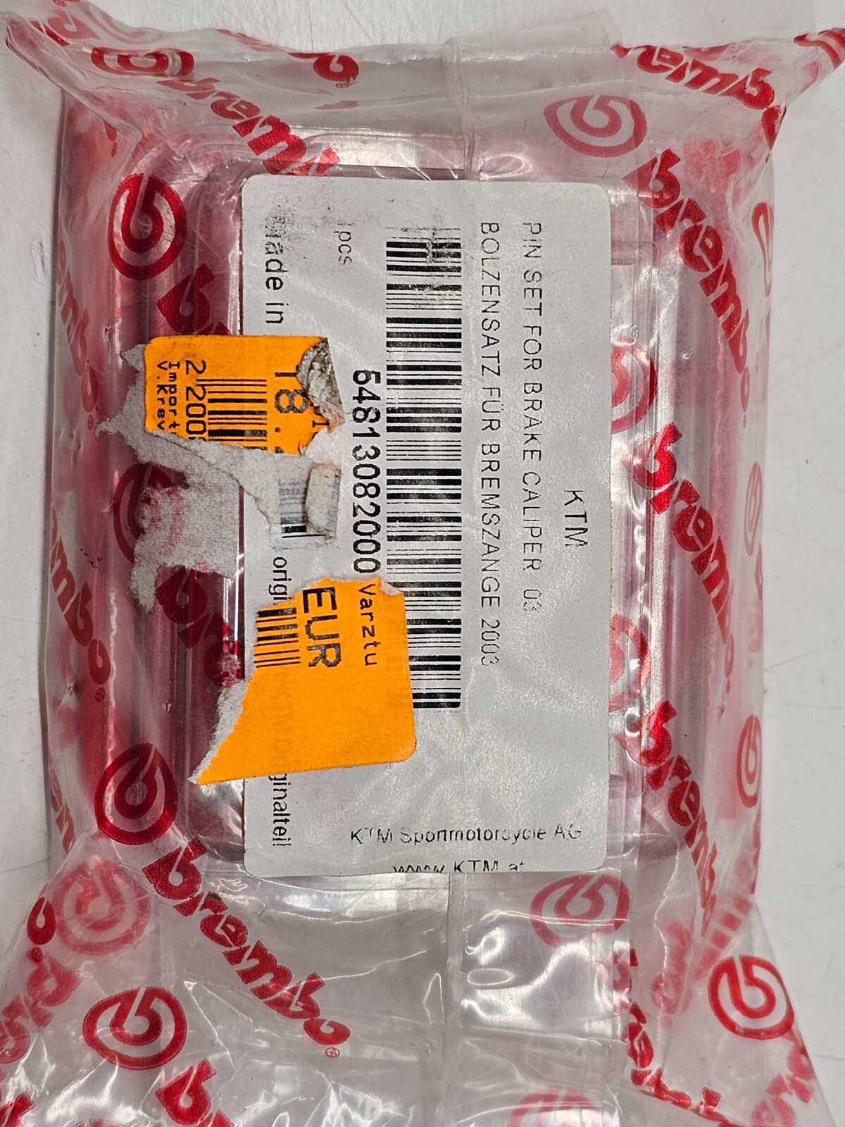 Brembo KTM Bolt Set for Brake Caliper 54813082000 for sale online | eBay