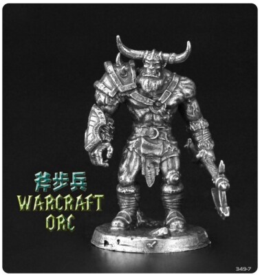 Warcraft ORC Grunt B Metal Miniatures Board games War Games Toys | eBay