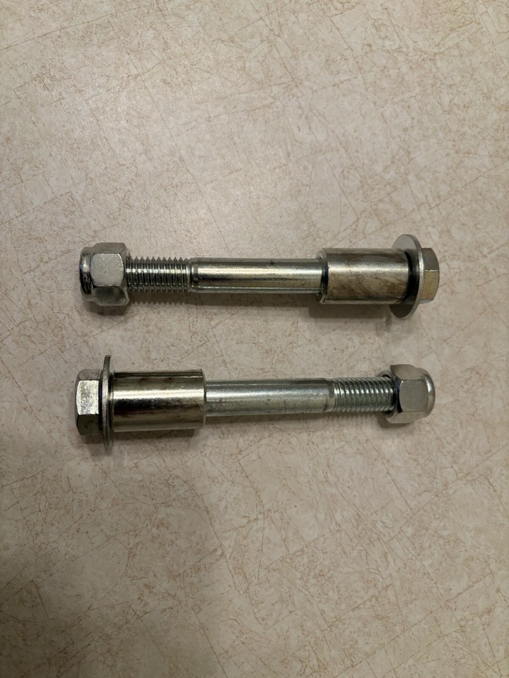 LOWER REAR COILOVER SHOCK BOLT KITS FOR YOUR HOT ROD SHOCKS! 5/8" DIA ...