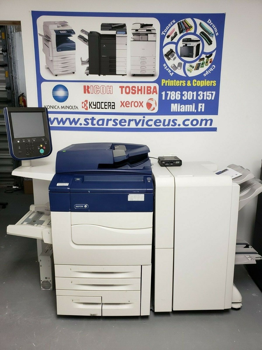 Xerox Color C70 Digital Laser Production Printer Abd Xerox Production