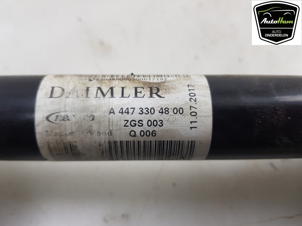 A4473304800 ANTRIEBSWELLE RECHTS VORNE Mercedes-Benz V (447.8) 2017 | eBay