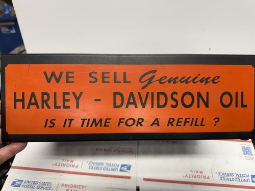 Vintage OEM Harley Davidson Motorcycle Parts Counter Catalog Holder | eBay