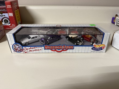 1998 Hot Wheels Reggie’s Cars Hot Rod Series 2 4 Car Set Reggie Jackson ...