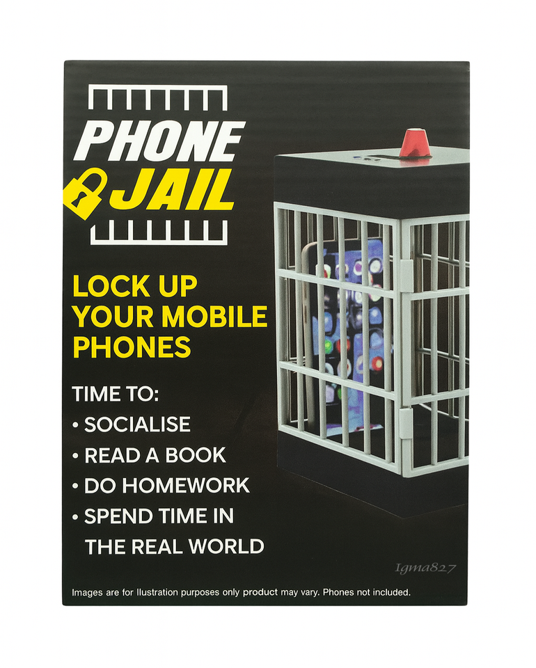 📱 Phone Jail With Timer & Alarm Cell Prison Lock - Lock Up Your Mobile ...