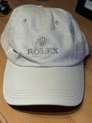Vintage Rolex Baseball Hat Biege Tan Khaki Rolex At Daytona Dad Cap NEW ...