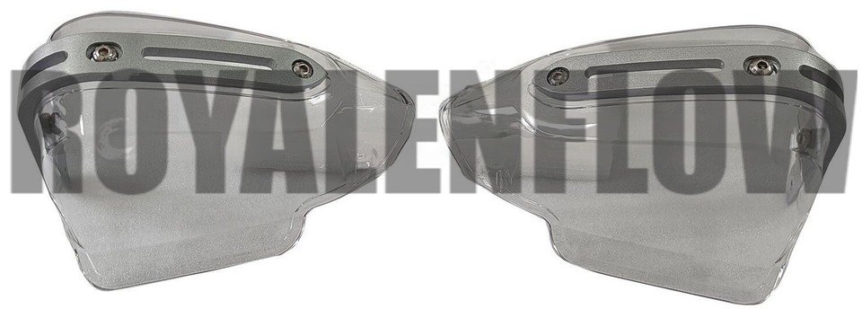 Fit For Royal Enfield Transparent Handguard Kit for HUNTER 350 - | eBay