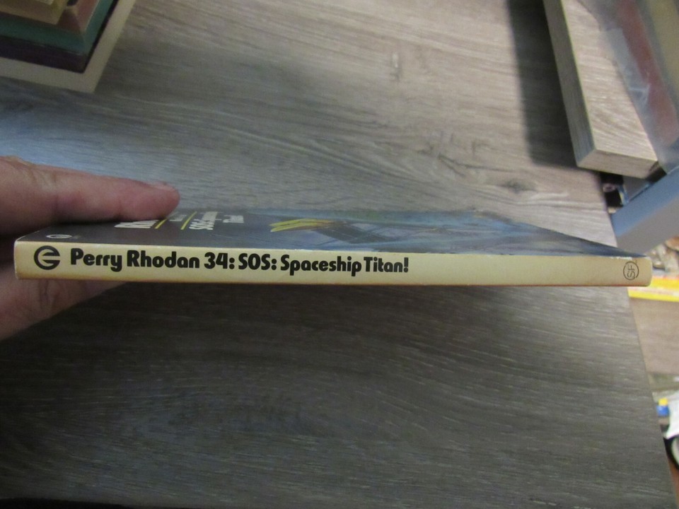 Perry Rhodan #34 SOS: SPACESHIP TITAN BY KURT BRAND ORBIT UK PULP SF ...