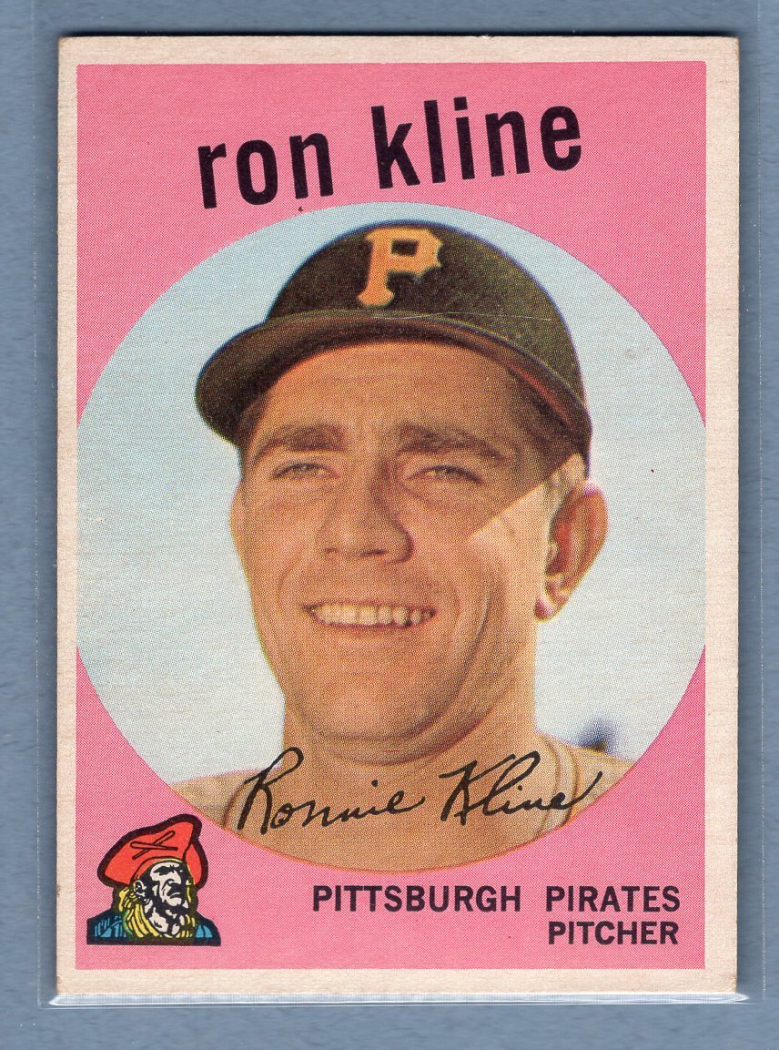1959 Topps #265 Ron Kline VG-EX (WA0R144) | eBay