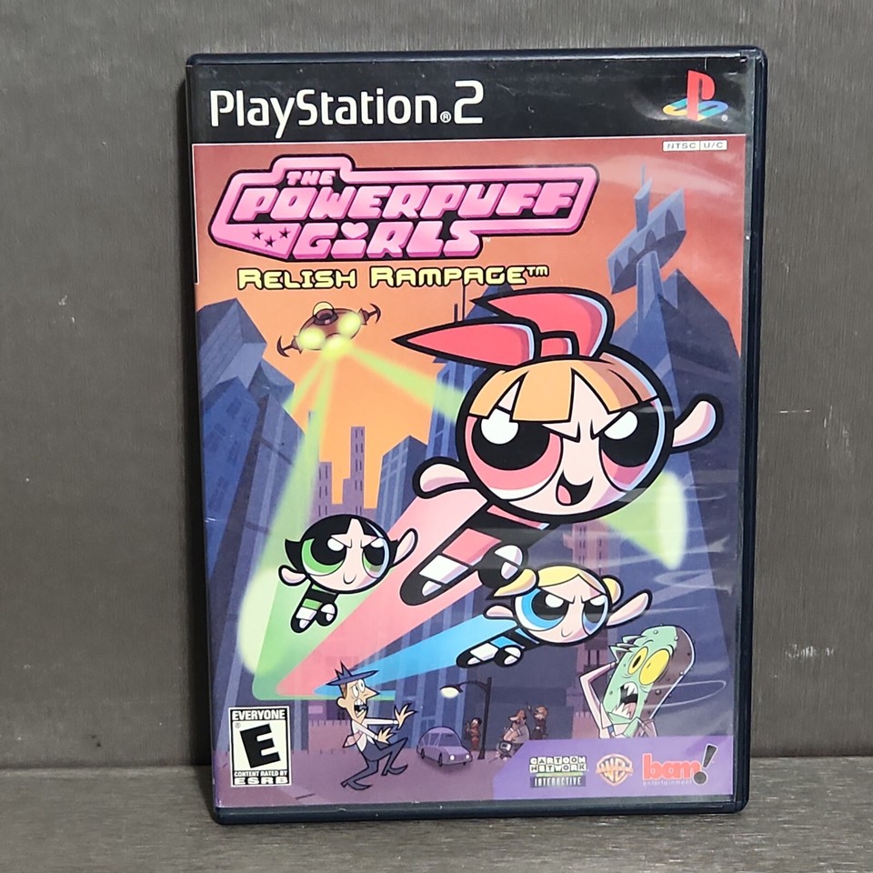 Powerpuff Girls Relish Rampage PlayStation 2 PS2 Video Game ...