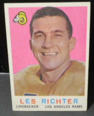 #4684 1959 TOPPS FOOTBALL LES RICHTER #84 | eBay
