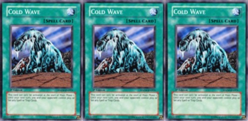 Cold Wave SDZW-EN019 X 3 1st Mint yugioh | eBay