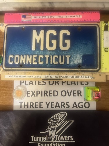 TUNNELTOTOWERS BENEFITS . Connecticut Vanity Personalized License Plate ...