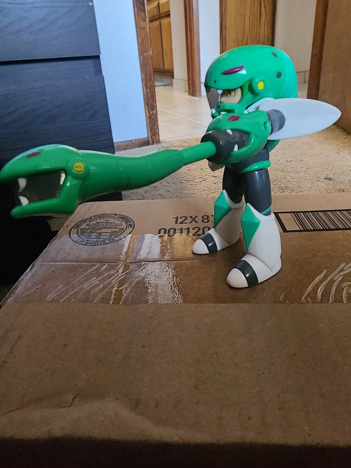 1995 Snake Man Bandai Capcom Mega Man Action Figure Toys Snakeman ...