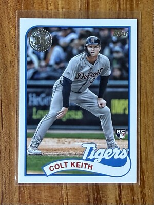 Colt Keith 2024 Topps Update Series - 1989 Topps Baseball #89US-13 (RC ...