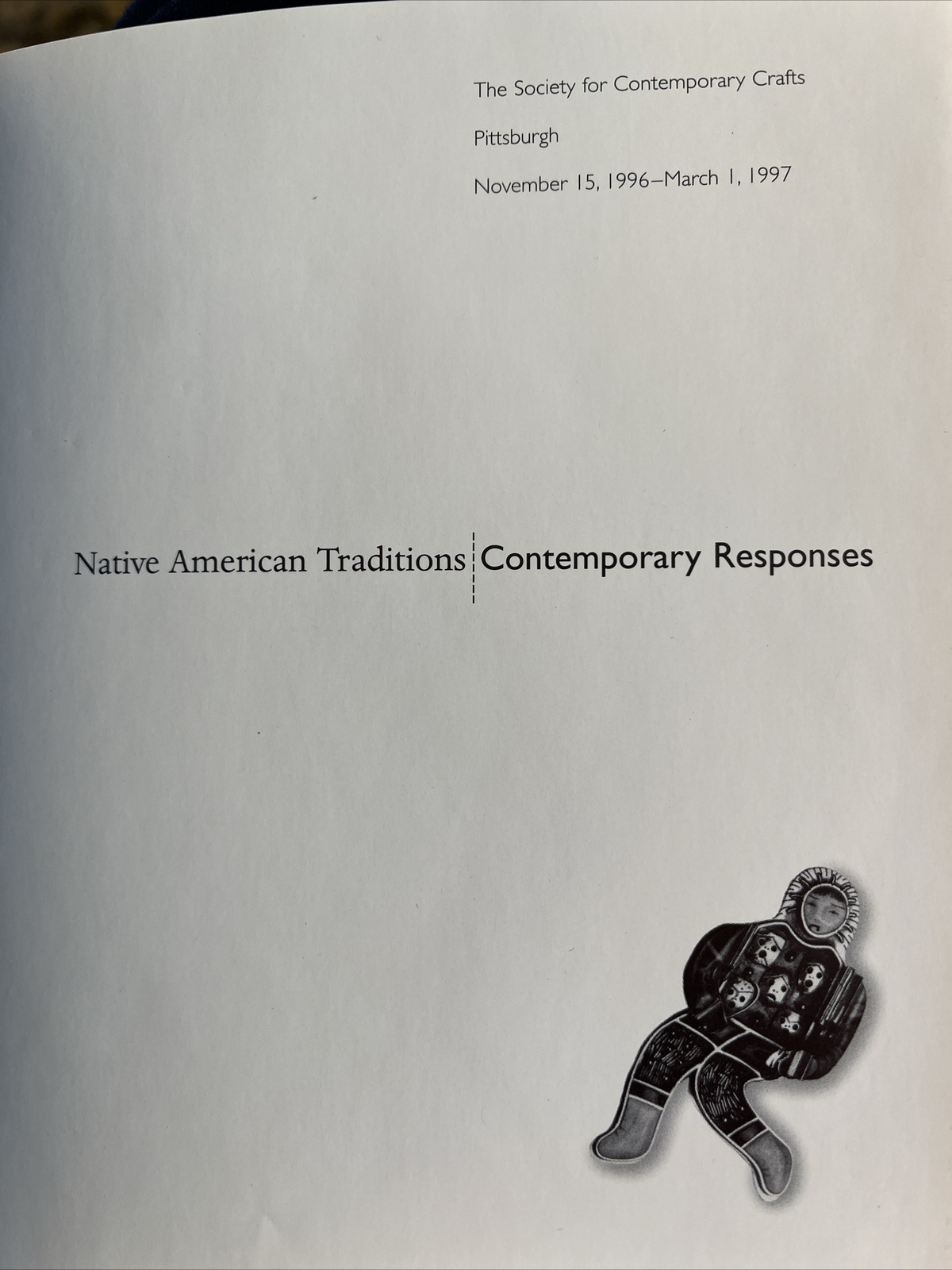 Native American Tradition - Contemporary Response 1997 Exhibit Catalog ...
