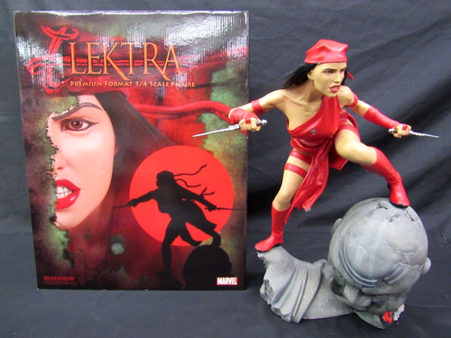Sideshow 1/4 Scale Elektra Marvel Premium Format Statue MIB VZ501 | eBay