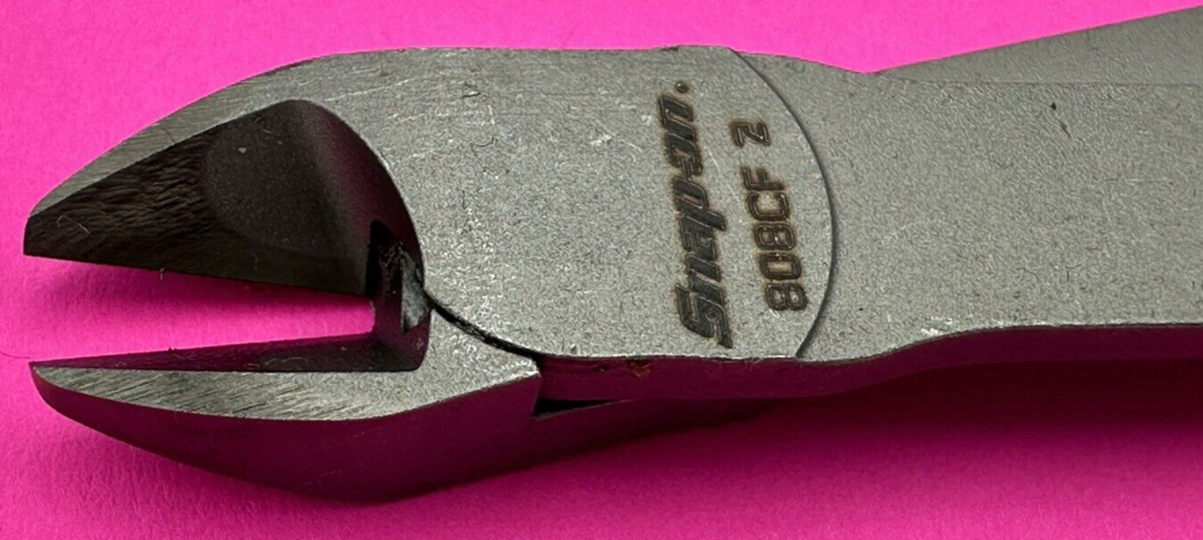 SNAP ON TOOLS 808CF DT 7" Vector Edge Long Mini Diagonal Cutter DARK ...