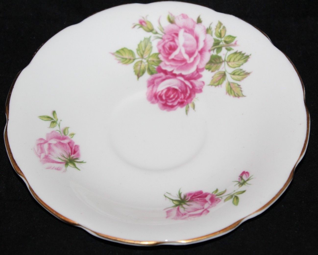 Royal Stuart Spencer Stevenson Bone China Saucer | eBay