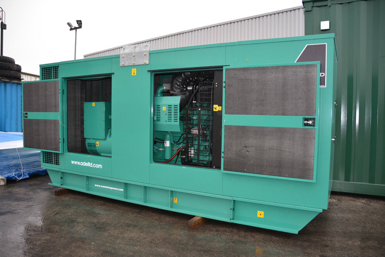 (New) Cummins 550kVA / 500kVA Silent Diesel Generator, Genny, Genset ...
