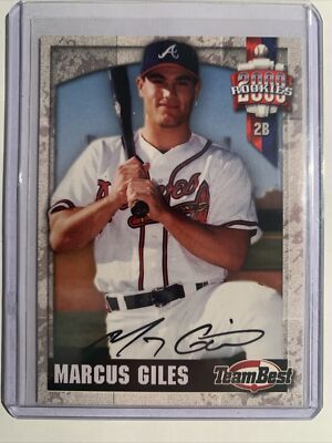 Marcus Giles Auto 2000 TeamBest Atlanta Braves | eBay