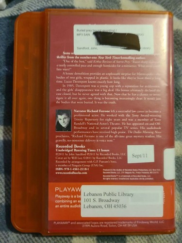 Prey Ser.: Buried Prey by John Sandford (2011, Audio, Other) for sale ...