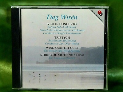 Classical CD: Sparf - Commissiona - Wedin - Stockholm Wind Quintet ...