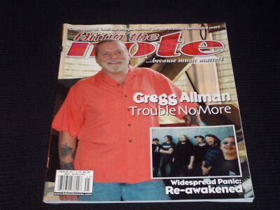 2005 #45 HITTIN' THE NOTE MAGAZINE - GREG ALLMAN FRONT COVER - E 3102 ...