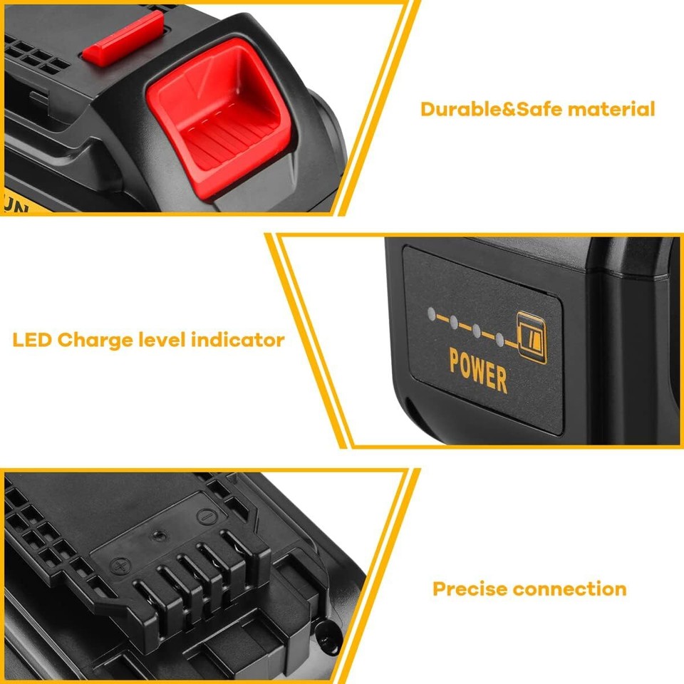 2PACK For DEWALT DCB609 20V/60V MAX FLEXVOLT 12.0Ah Li-Ion Battery ...