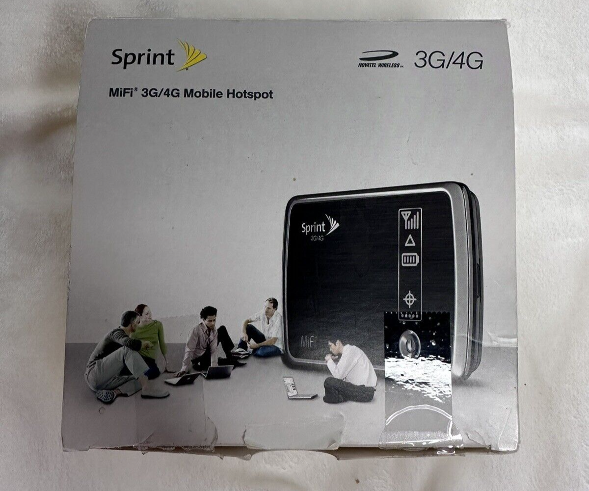 Sprint 4082 MiFi Novatel Wireless 3G/4G Mobile Hotspot With Battery ...