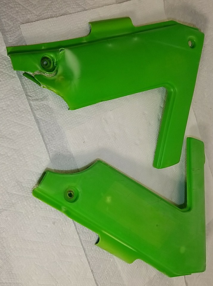 KX125 82 83 84 KX250 KX 125 250 500 Kawasaki Side Panel Set Cover ...