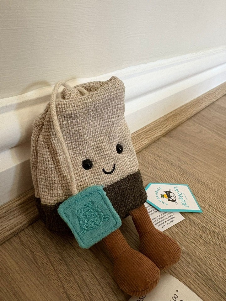 Steepy Tea Bag Jellycat Brand New With Tags From Official Jellycat ...
