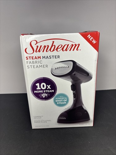 Sunbeam 1200W Steam Master Handheld Steamer with Shot of Steam Feature ...