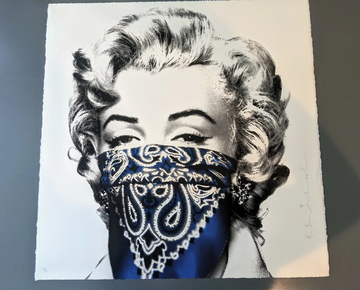 Marilyn Monroe Bandana Poster