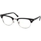 Ray-Ban Eyeglasses RB 5154 2000 Polished Black/Silver Square Frame 49 ...