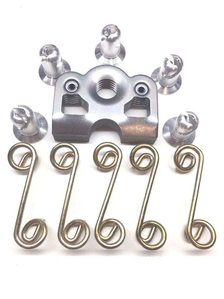 Dzus Button Steel Slotted Quarter Fastener Springs Tab PlatesFree ...