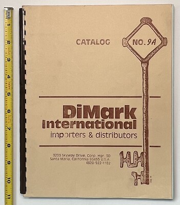 DiMark INTERNATIONAL Catalog No. 9A and Price List 1989 Santa Maria CA VINTAGE | eBay