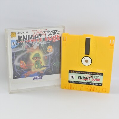 Famicom Disk KNIGHT LORE No Instruction Nintendo 0568 dk | eBay