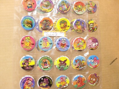 RAT FINK POGS/MILKCAPS SERIES I COMPLETE SET (60) SHEETS INCLUDED | eBay